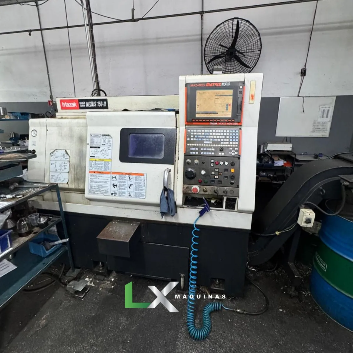 TORNO CNC MAZAK QUICK TURN NEXUS 150 II – 2007 – LX Maquinas