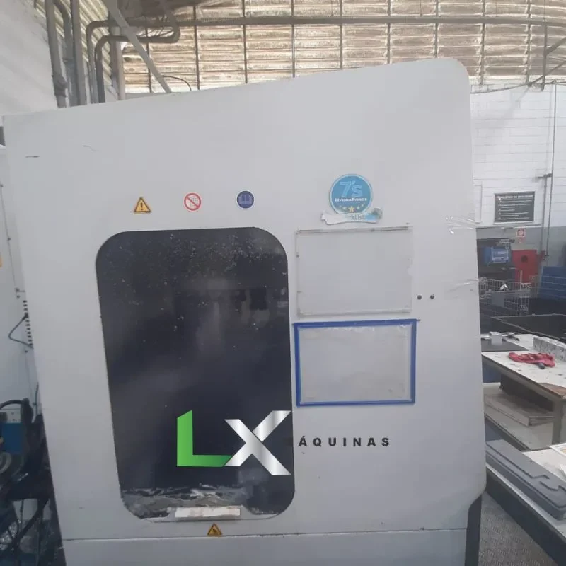 CENTRO DE USINAGEM VERTICAL ROMI D760 – 2004 – FANUC – LX Maquinas