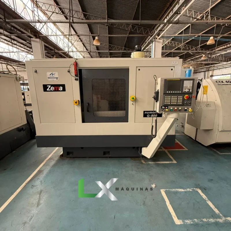 RETIFICA CILINDRICA CNC MARCA ZEMA MODELO NUMERIKA G800 ANO 2012 CNC ...