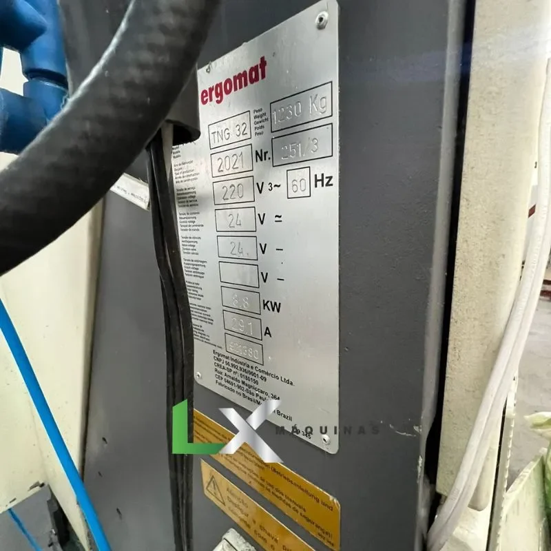 TORNO CNC ERGOMAT TNG32 – FANUC – 2021 – LX Maquinas