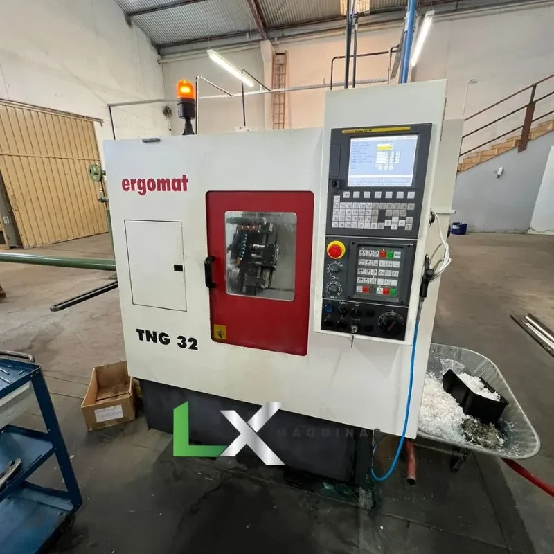 TORNO CNC ERGOMAT TNG32 – FANUC – 2021 – LX Maquinas