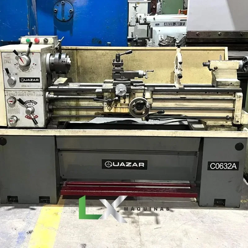 TORNO CONVENCIONAL MASCOTE QUASAR C0632A – 350 X 1000 MM – LX Maquinas