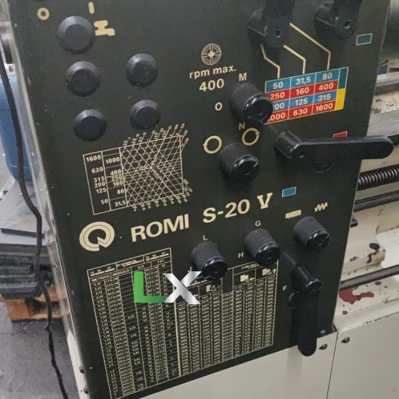 TORNO MECANICO ROMI S20V – 360 X 1000MM – LX Maquinas
